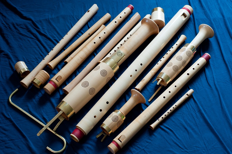 Flanders Recorder Quartet - Instrumenten